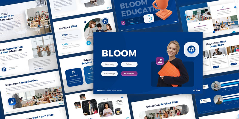 Bloom - Education Multipurpose PowerPoint Template