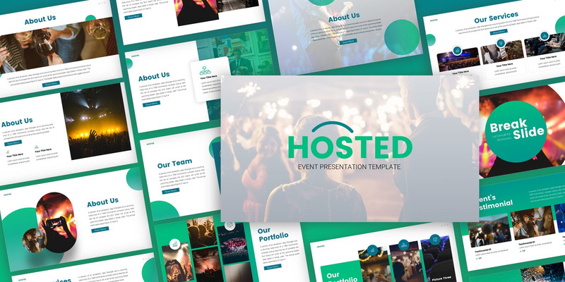 Hosted - Event Multipurpose PowerPoint Template