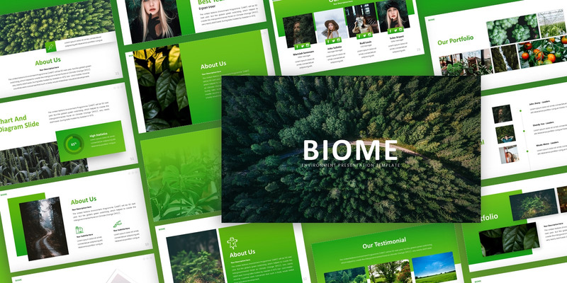 Biome - Environment Multipurpose PowerPoint Template