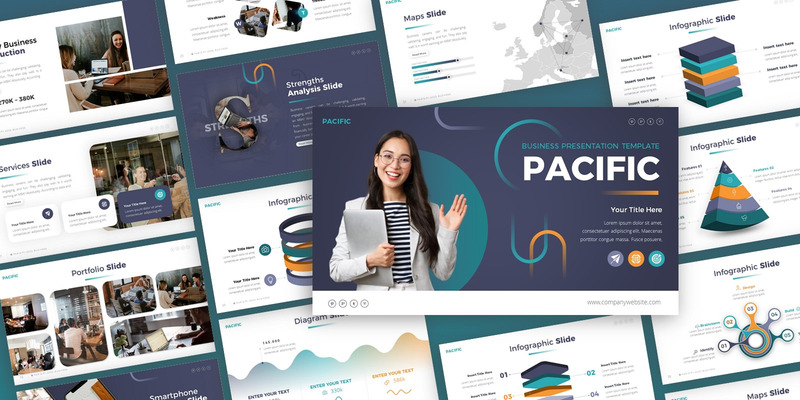 Pacific - Business Multipurpose PowerPoint Template