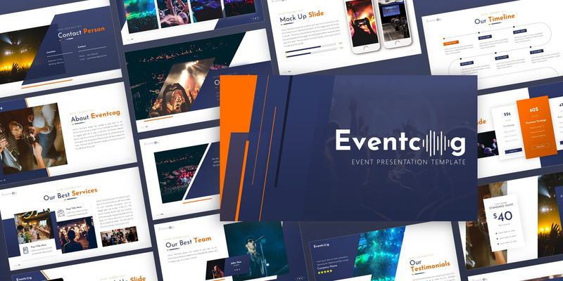 Eventcog - Event Multipurpose PowerPoint Template