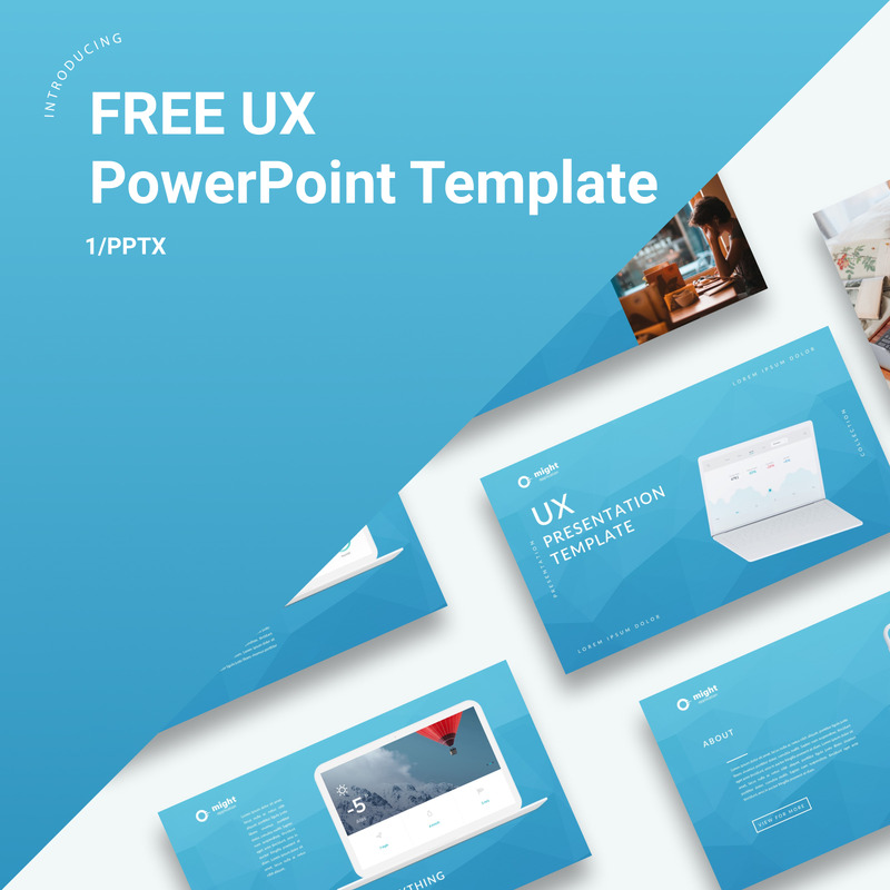 Free UX Presentation - Keynote template - TemplateMonster