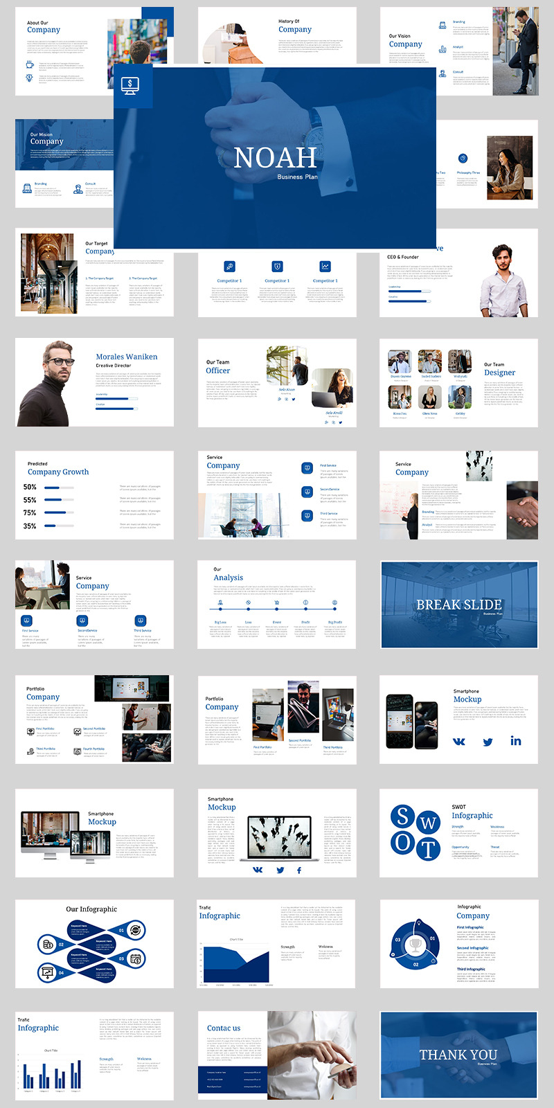 Noah Powerpoint Template 172411 Templatemonster
