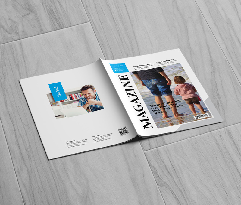 Singular Magazine Template #285516 - TemplateMonster