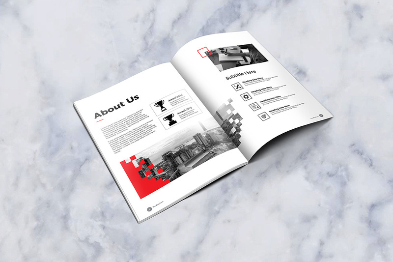 Company Profile Brochure Template with Indesign