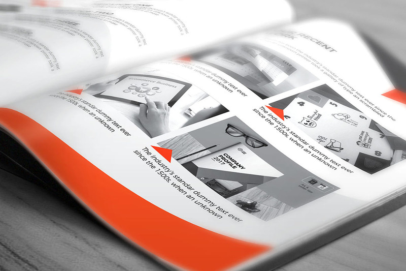 Company Profile Brochure Template indesign - TemplateMonster