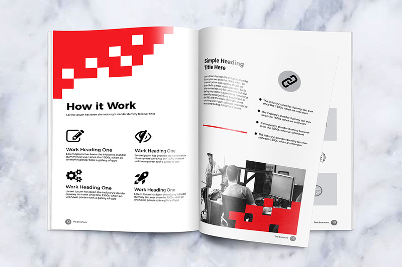 Company Profile Brochure Template with Indesign