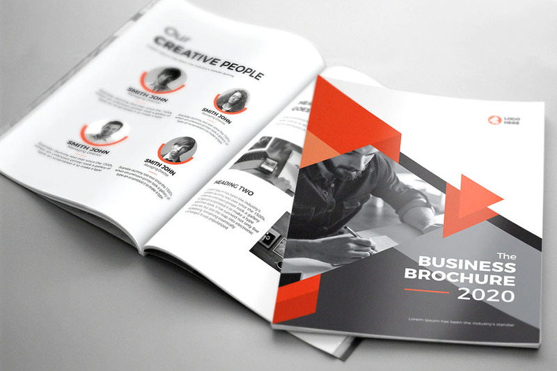 Company Profile Brochure Template indesign - TemplateMonster