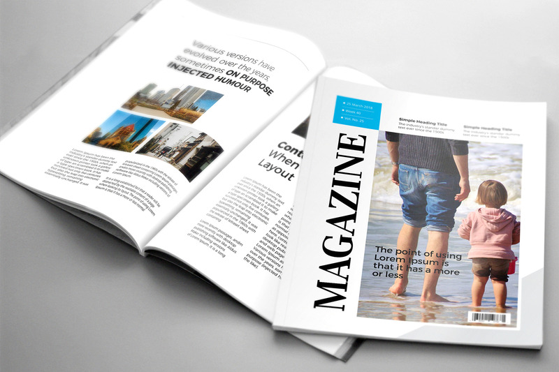 Singular Magazine Template #285516 - TemplateMonster