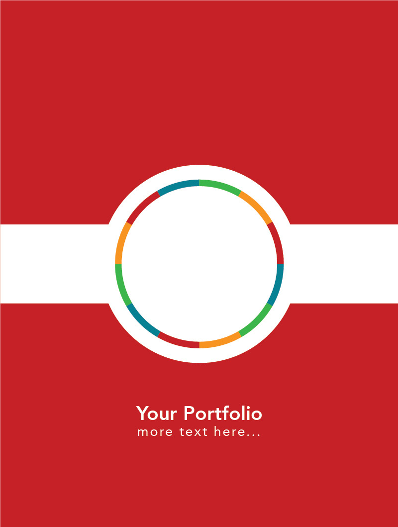 Corporative Pixel Stationery Design Template