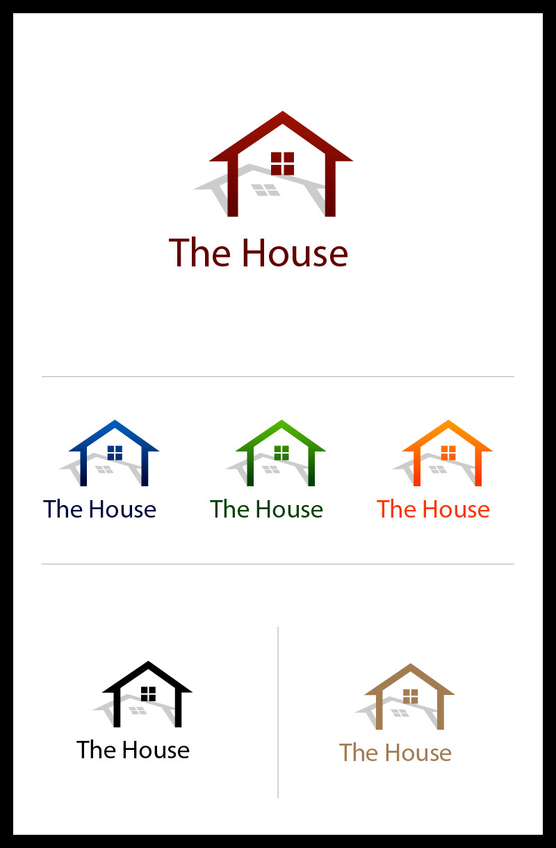 My House Logo Design template #234958 - TemplateMonster