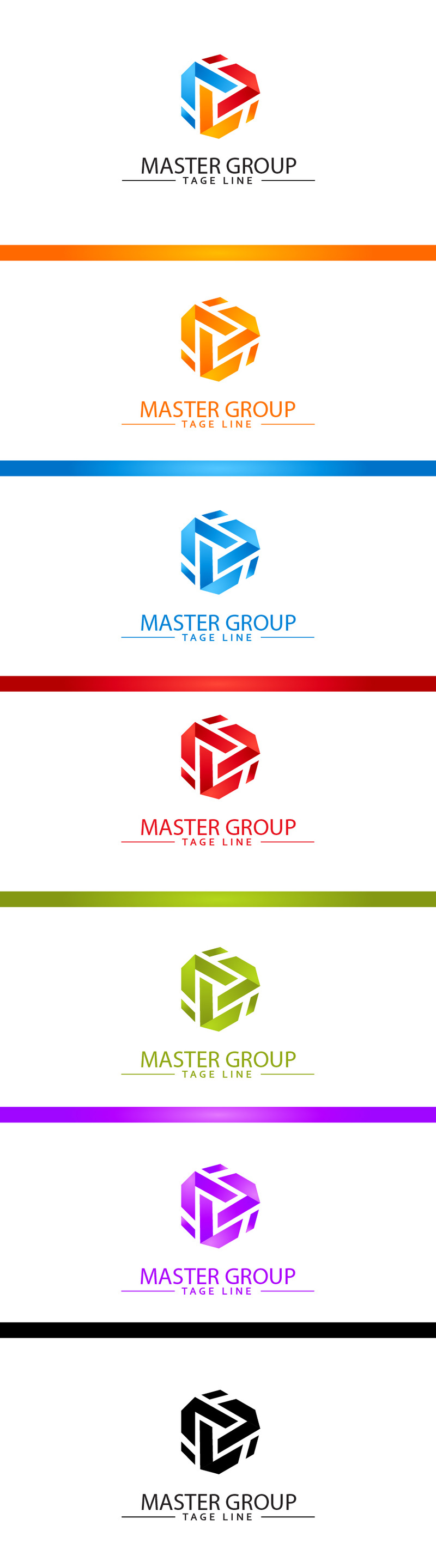 Group Master Logo Design Template #234966 - TemplateMonster