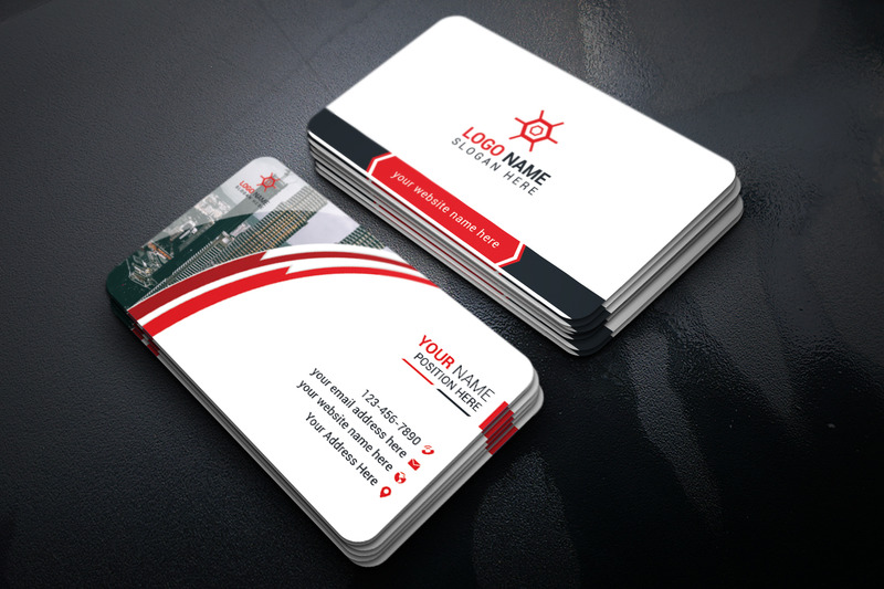 Professional Business Card Design Template V1