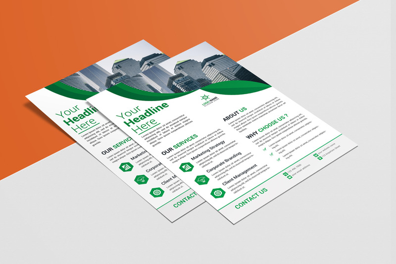Professional Flyer Design Template For Business & Company