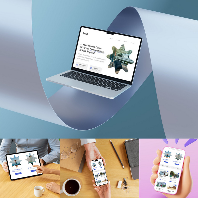 Professional E-Newsletter UX Layout, Email Marketing Template for ...