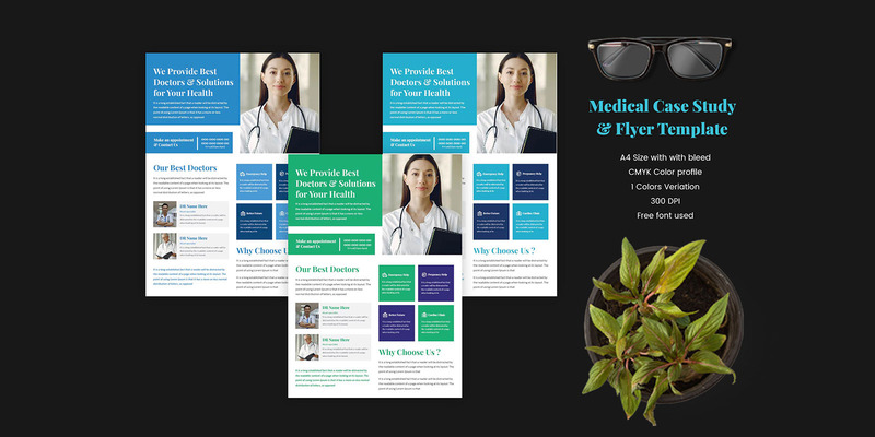 Modern and Clean Caste Study Template - TemplateMonster