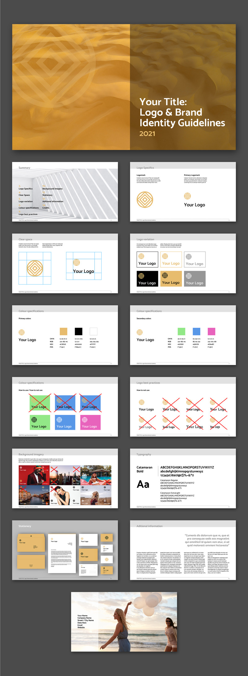 Digital Brand Identity Guidelines #173373 - TemplateMonster