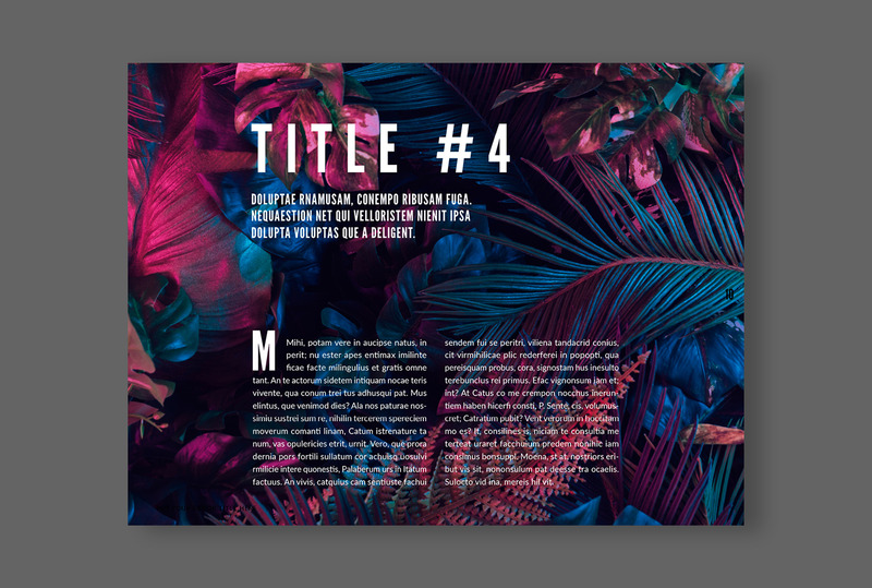 Interactive Ebook Layout Magazine Template - TemplateMonster
