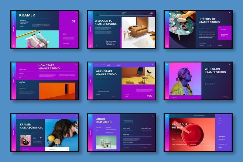 Kramer - Business Google Slide Template - TemplateMonster