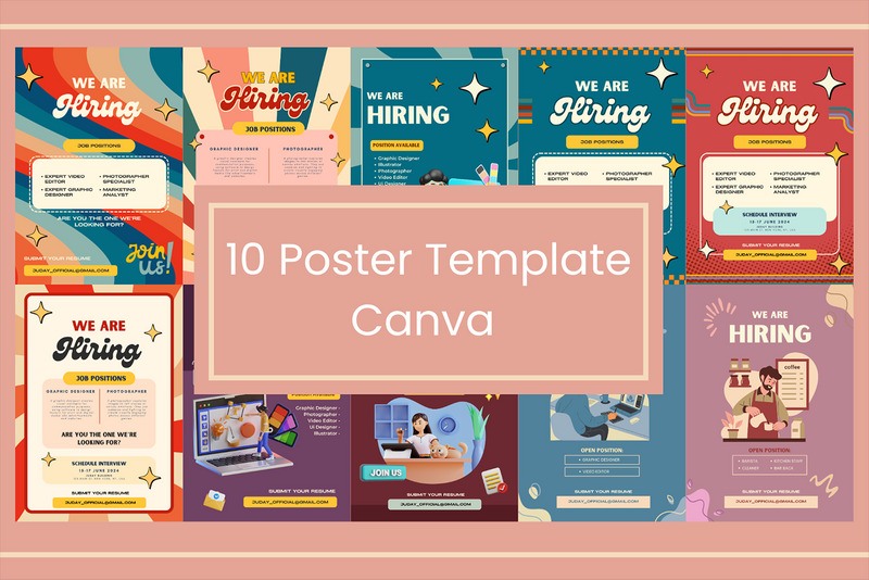 Modern Canva Poster Template #431744 - TemplateMonster
