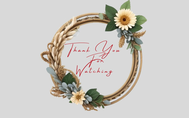 32 Boho Floral Round Frame Clipart #362772 - TemplateMonster