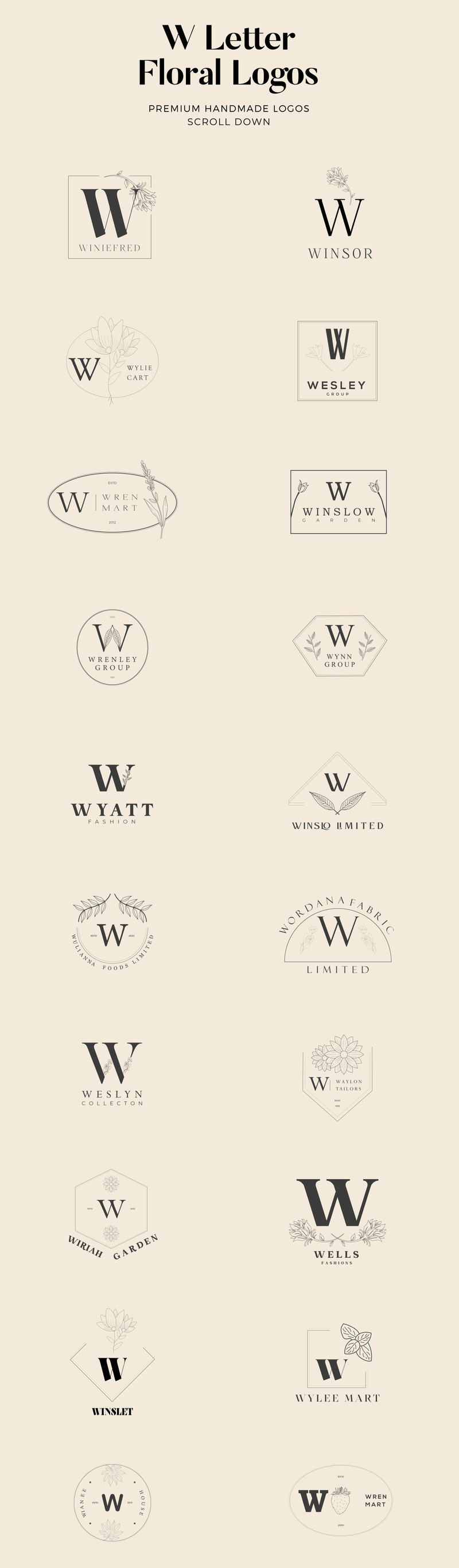 Logos Starting With W