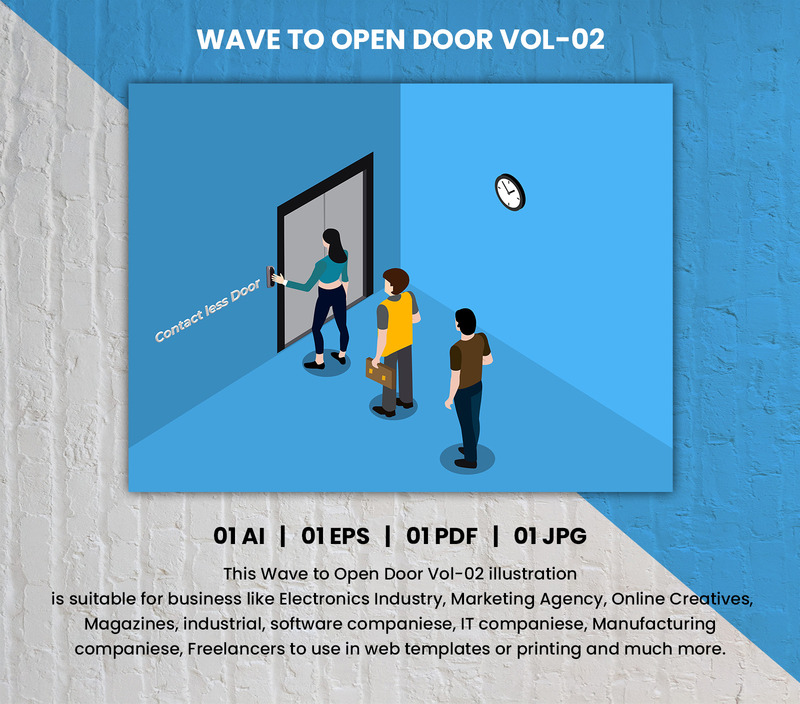 Wave to Open Door Vol-02 #165965 - TemplateMonster