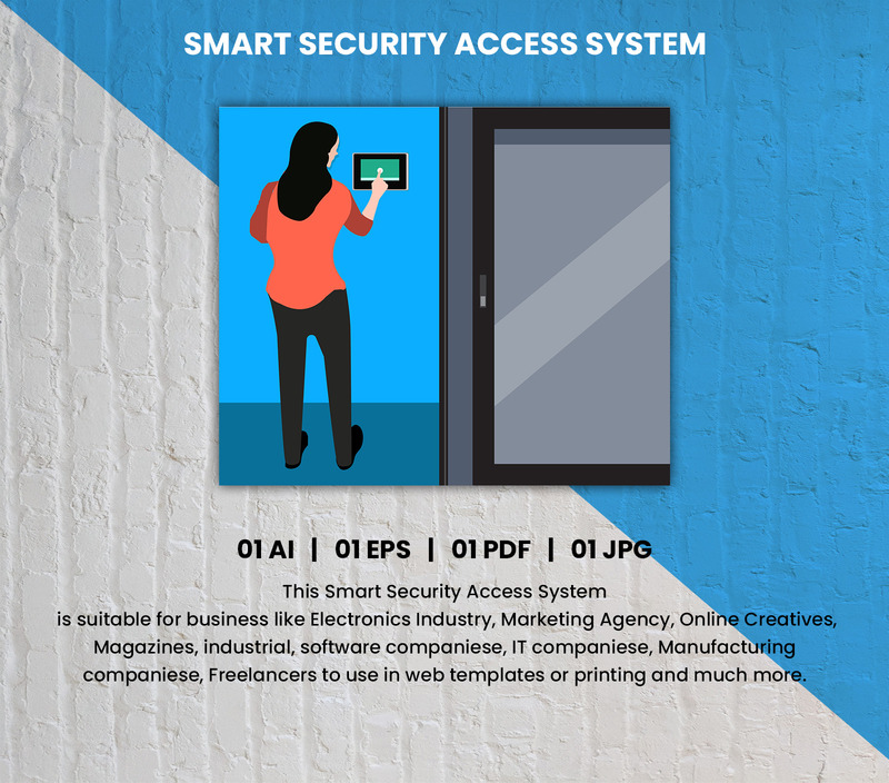 Smart Security Access System #165960 - TemplateMonster