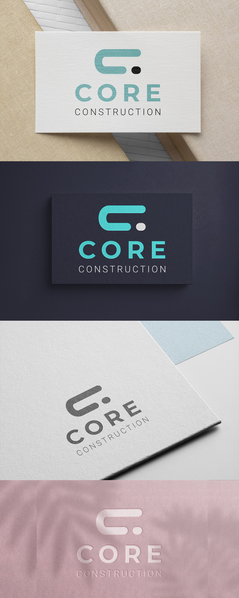 Core Construction Logo Template #173085 - TemplateMonster