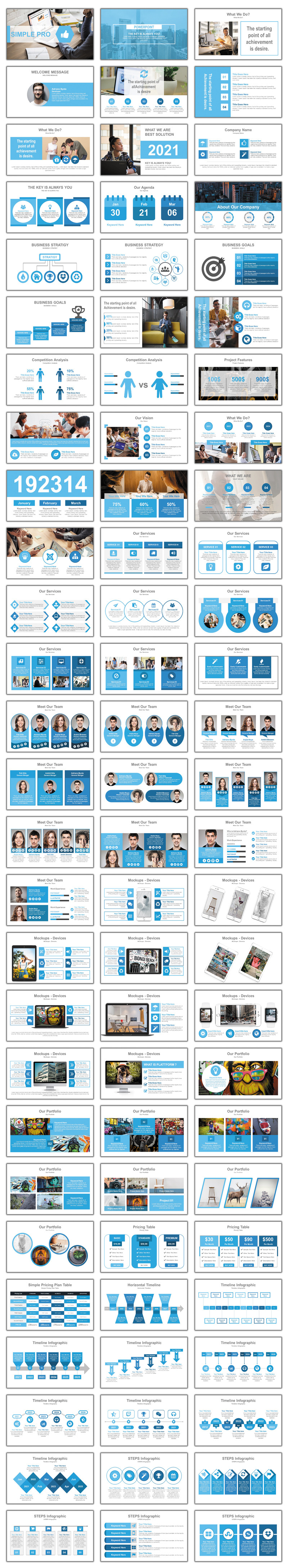 Complete Business Pack Presentation Keynote Template