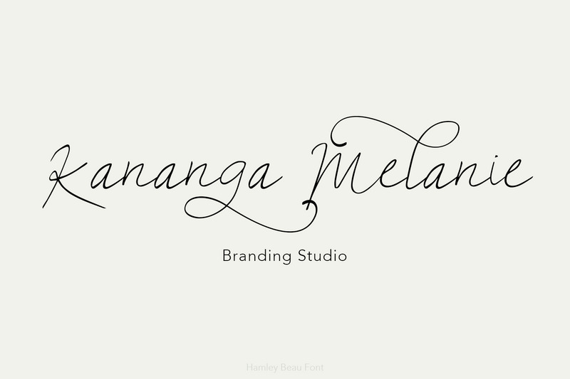 FREE Hamley Beau Signature Font #374672 - TemplateMonster