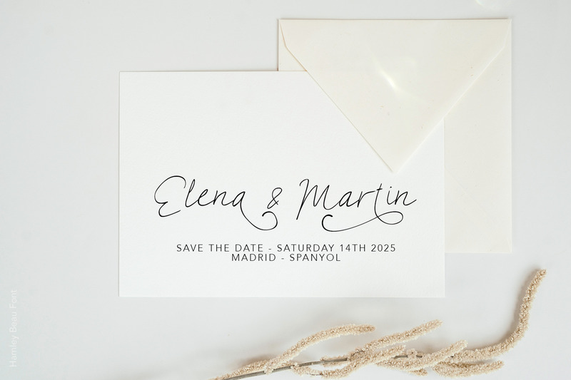 FREE Hamley Beau Signature Font #374672 - TemplateMonster