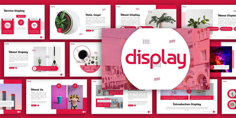 Display Creative Multipurpose PowerPoint Presentation Template