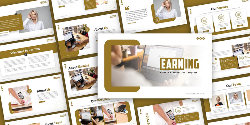Earning Finance Multipurpose PowerPoint Presentation Template
