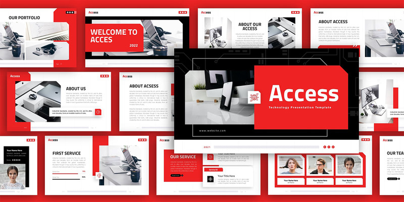 Access Technology Multipurpose PowerPoint Presentation Template