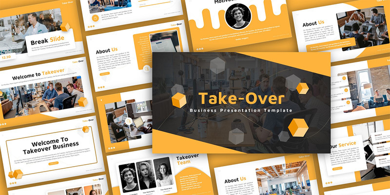 Takeover Business Multipurpose PowerPoint Presentation Template