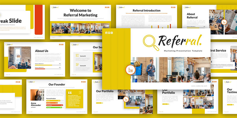 Referral Marketing Multipurpose PowerPoint Presentation Template
