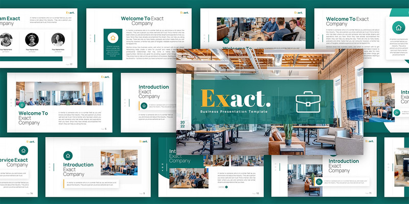 Exact Business Multipurpose PowerPoint Presentation Template