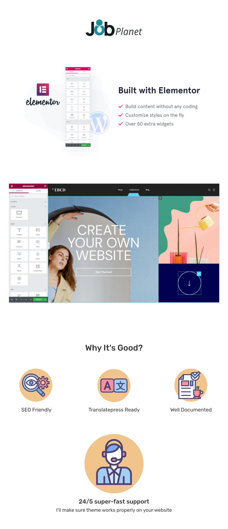 Job Planet - Tema de WordPress para bolsas de trabajo y contrataciones profesionales