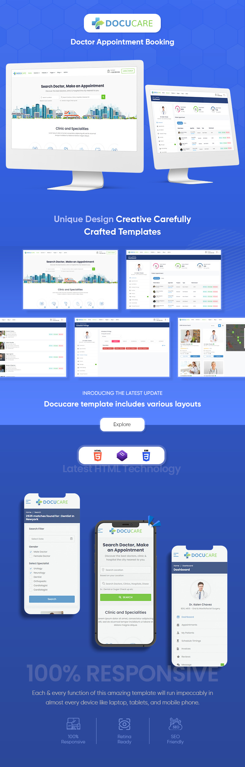 Docucare - Doctor Appointment Booking - TemplateMonster