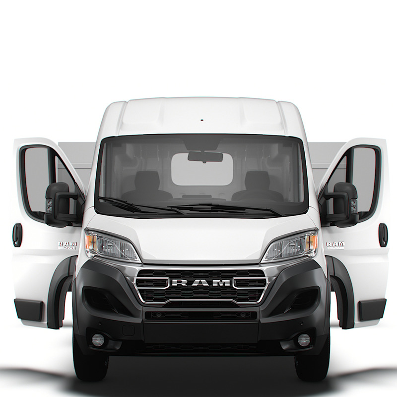 RAM Promaster Van L2H2 HQ Interior 2023 - TemplateMonster