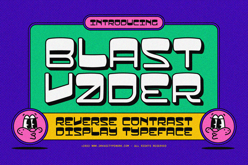 Blastvader - Reverse Contrast #238129 - TemplateMonster