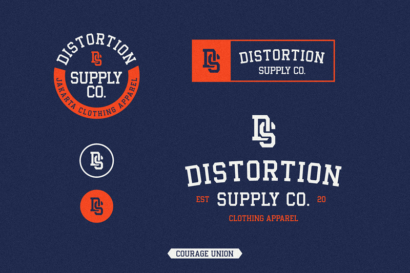 Courage Union - Athletic Slab Font #215762 - TemplateMonster