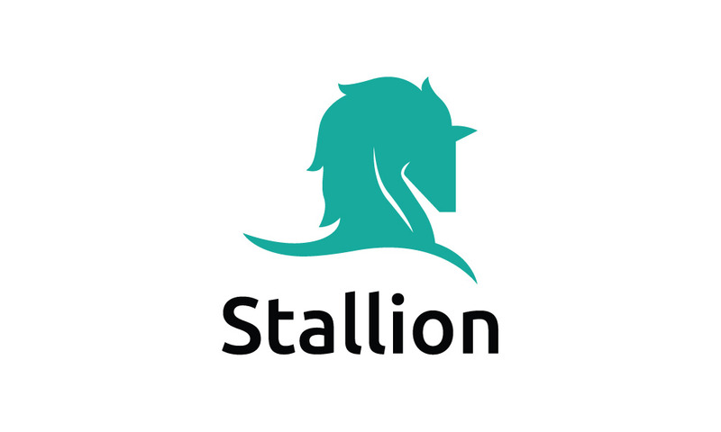 Stallion Logo Powerful Horse Branding Emblem