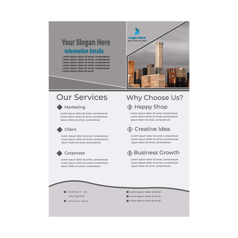 Business Corporate Idea Flyer Identity Template