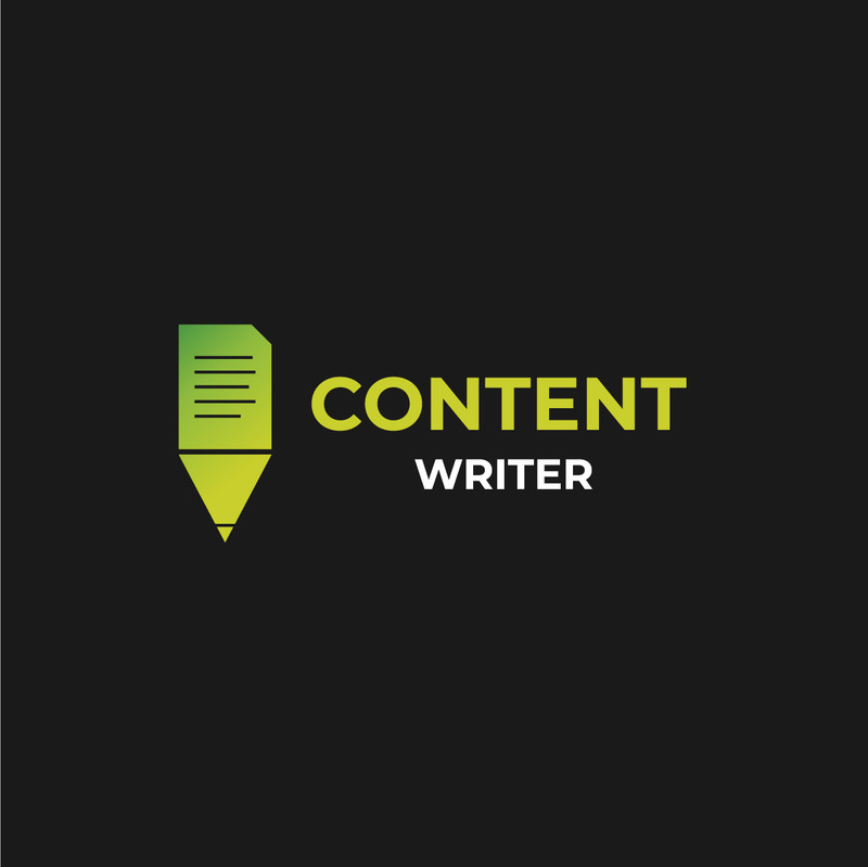 Content Writer Logo Template #195996 - TemplateMonster