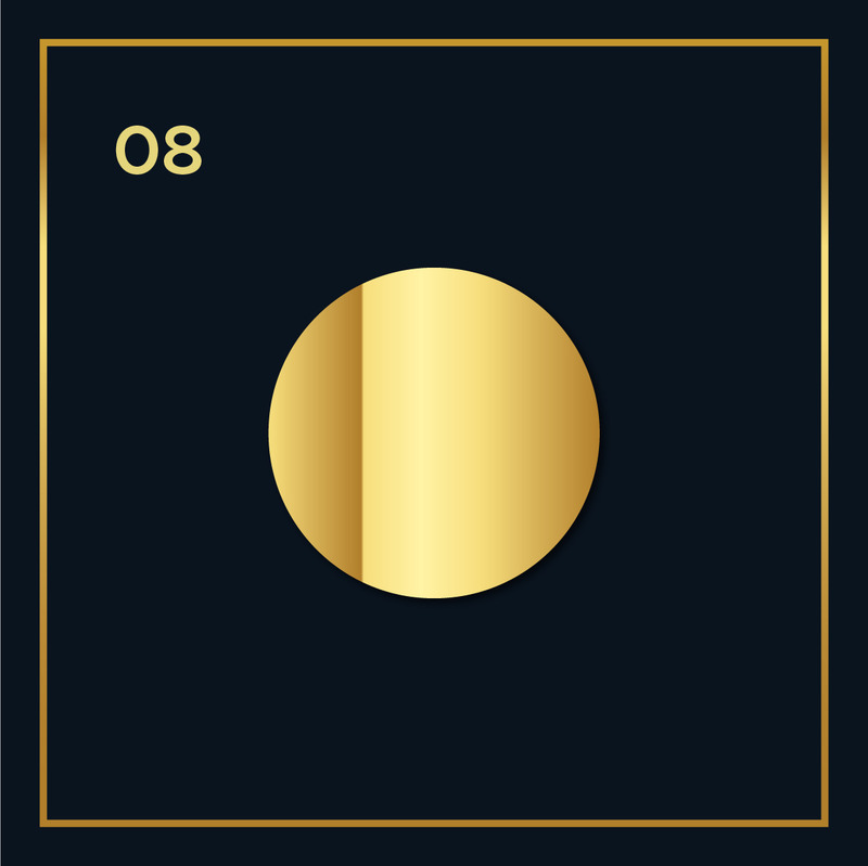 9 Golden Gradients Template Vectors #191332 - TemplateMonster