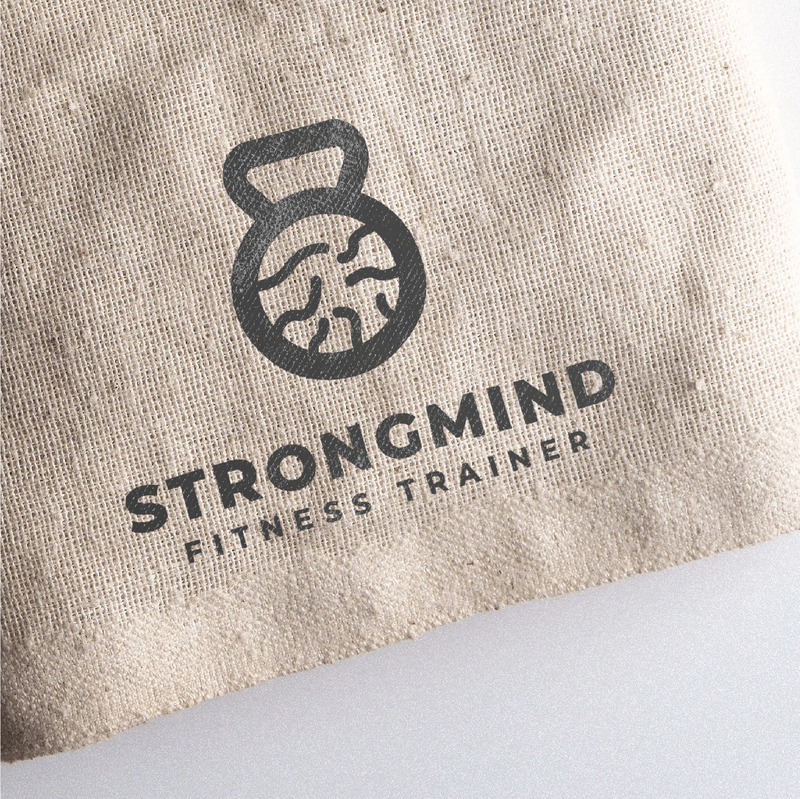 StrongMind Minimalist Logo Template #191078 - TemplateMonster