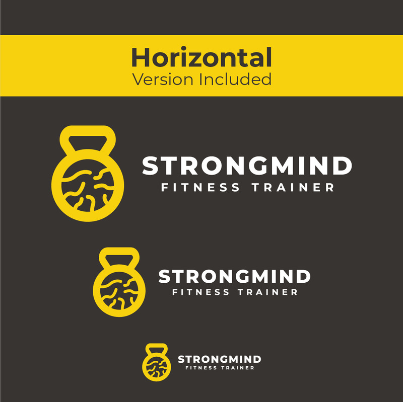 StrongMind Minimalist Logo Template #191078 - TemplateMonster