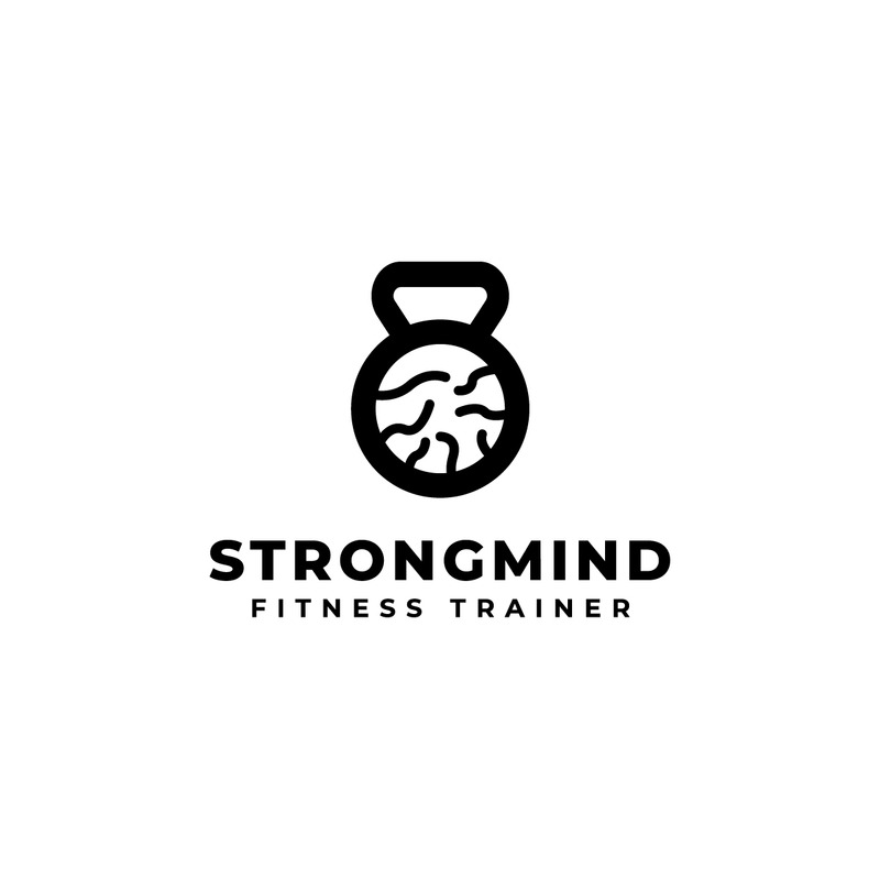 StrongMind Minimalist Logo Template #191078 - TemplateMonster